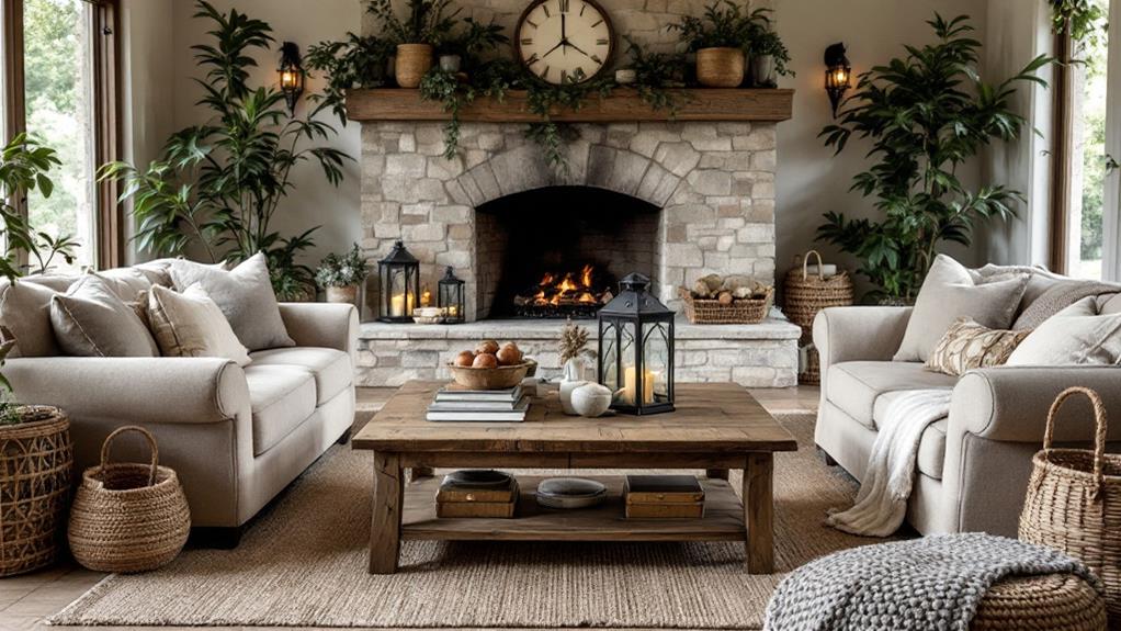 19 Rustic Living Room Decor Ideas