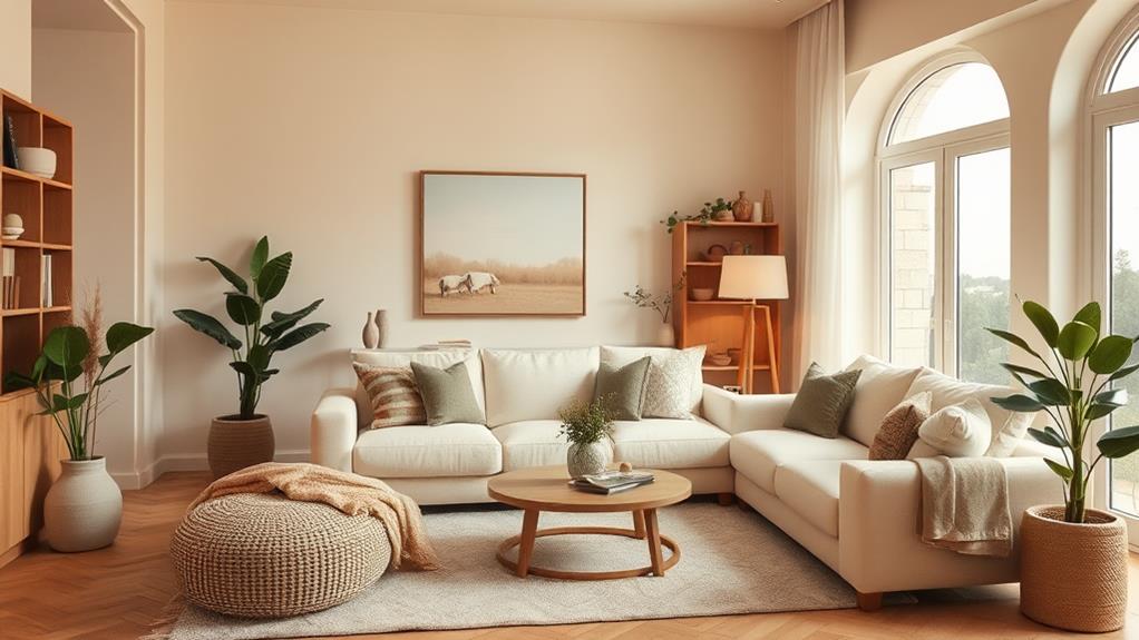 23 Beige Walls Living Room Ideas