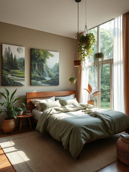 23 Solarpunk Bedroom Designs
