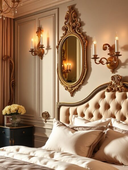 25 Modern Rococo Bedroom Ideas