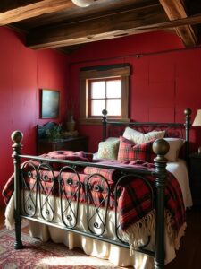 24 Cherry Red Bedroom Walls Ideas
