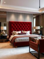 21 Cherry Red Bedroom Ideas