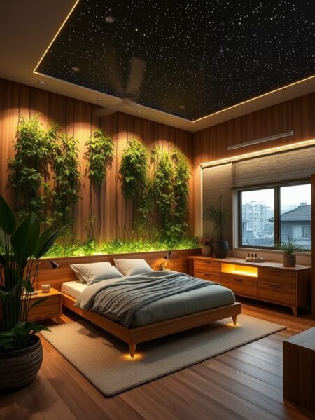 23 Solarpunk Bedroom Designs