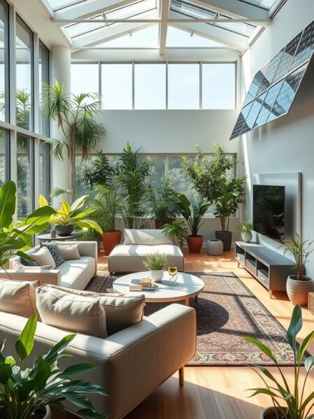 23 Solarpunk Living Room Ideas