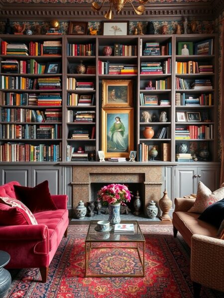 22 Eclectic Maximalism Living Room Ideas