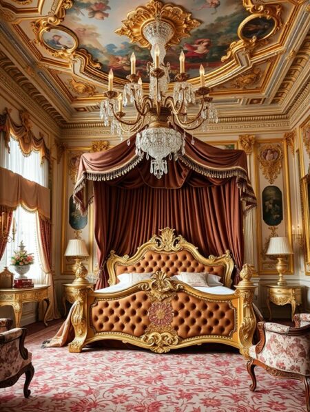 22 Rococo Bedroom Ideas