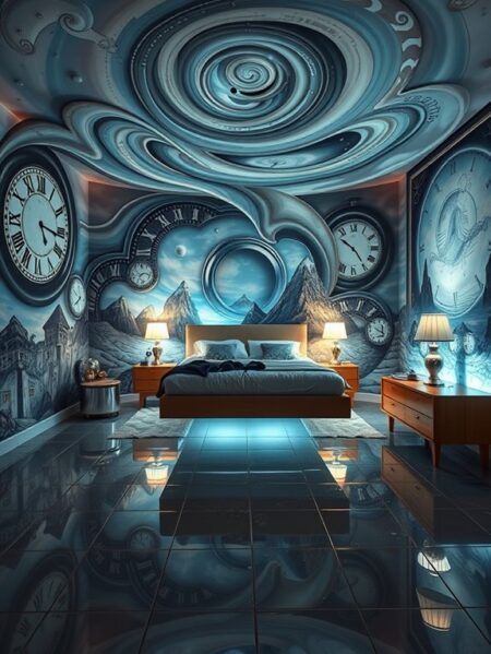 20 Modern Surrealism Bedroom Ideas