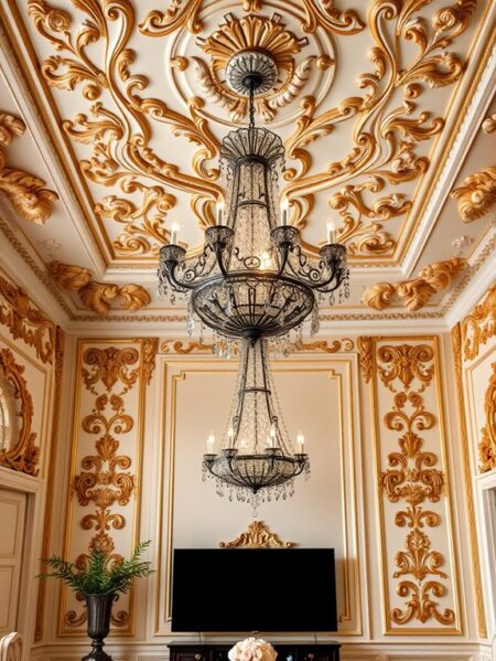22 Rococo Living Room Decor Ideas