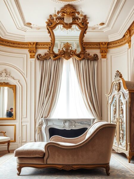 23 Modern French Rococo Bedroom Ideas