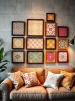 21 Fabric Wall Decor Ideas for Living Rooms