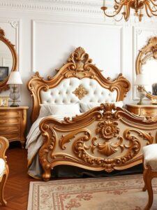 23 Modern French Rococo Bedroom Ideas