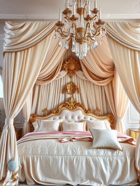 25 Modern Rococo Bedroom Ideas