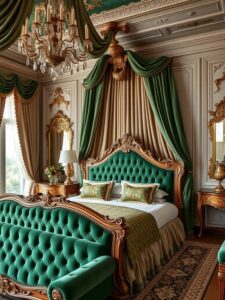 23 Modern French Rococo Bedroom Ideas