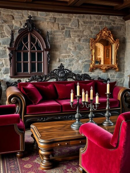 24 Medieval Core Living Room Ideas