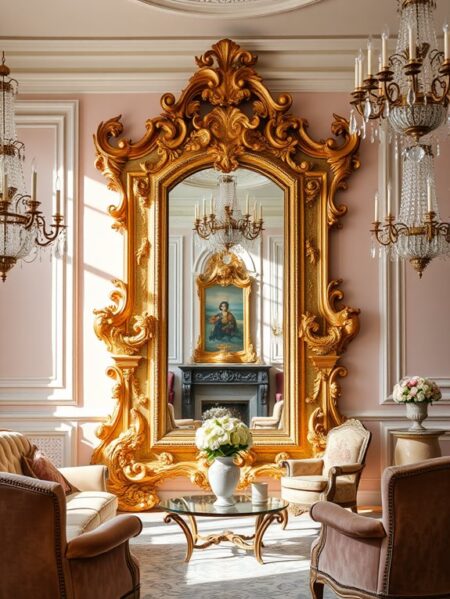 22 Rococo Living Room Decor Ideas