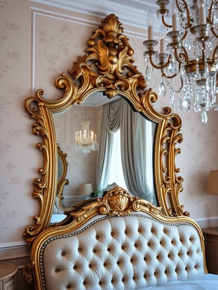 23 Modern French Rococo Bedroom Ideas