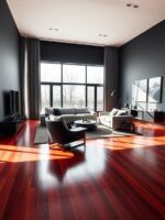 24 Cherry Red Hardwood Floors Living Room Ideas