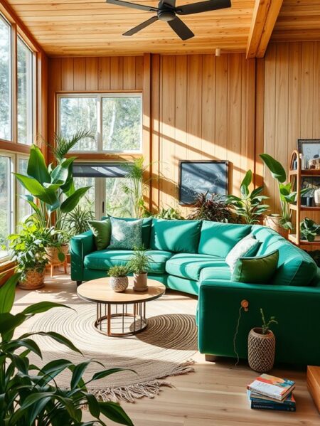 23 Solarpunk Living Room Ideas