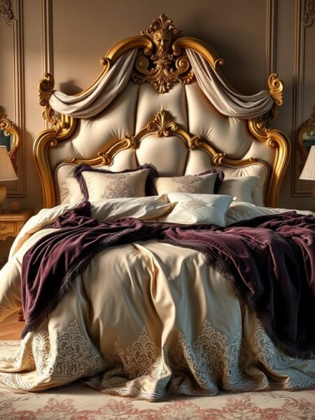25 Modern Rococo Bedroom Ideas