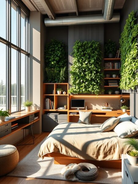 23 Solarpunk Bedroom Designs