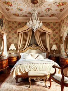 25 Modern Rococo Bedroom Ideas