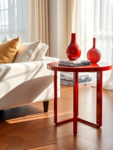 21 Cherry Red Living Room Decor