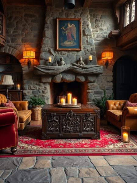 24 Medieval Core Living Room Ideas