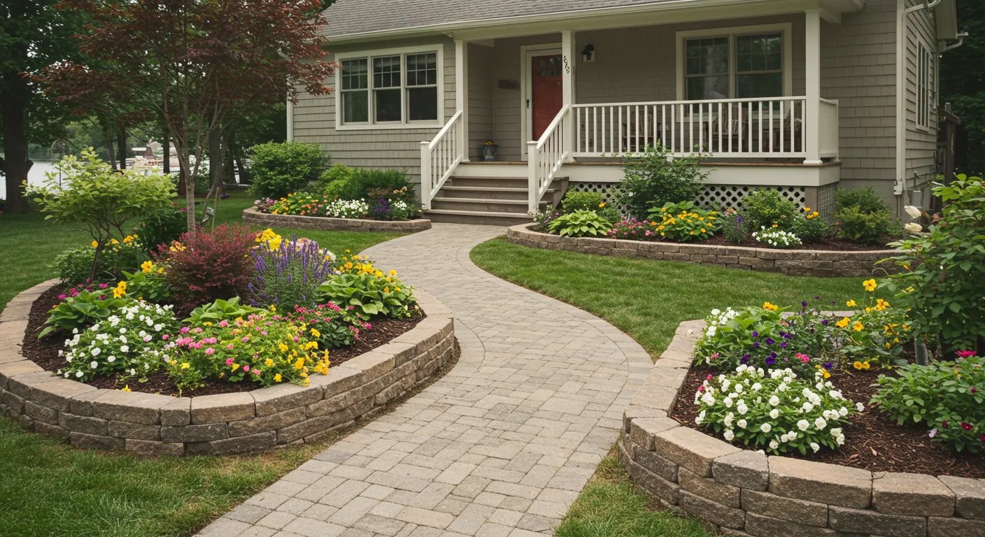 25+ Stunning Lake House Front Yard Landscaping Ideas to Boost Curb Appeal