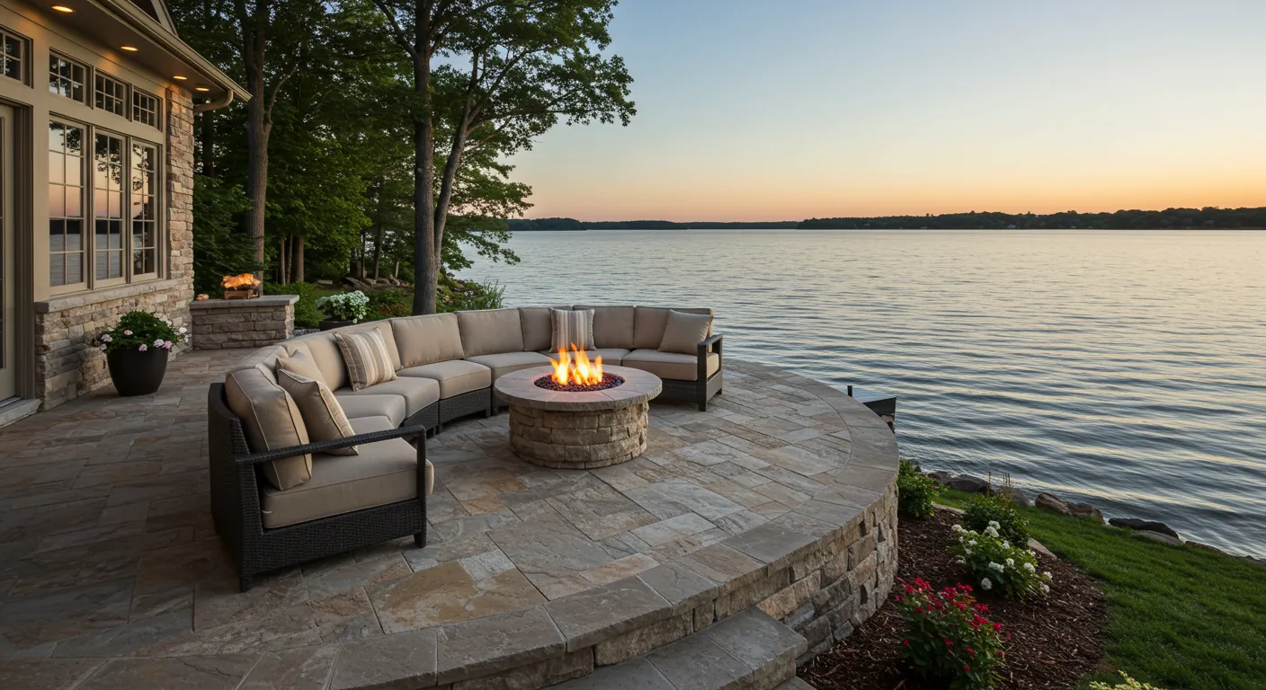 25+ Cozy Outdoor Living Space Ideas for Lake Houses to Maximize Comfort