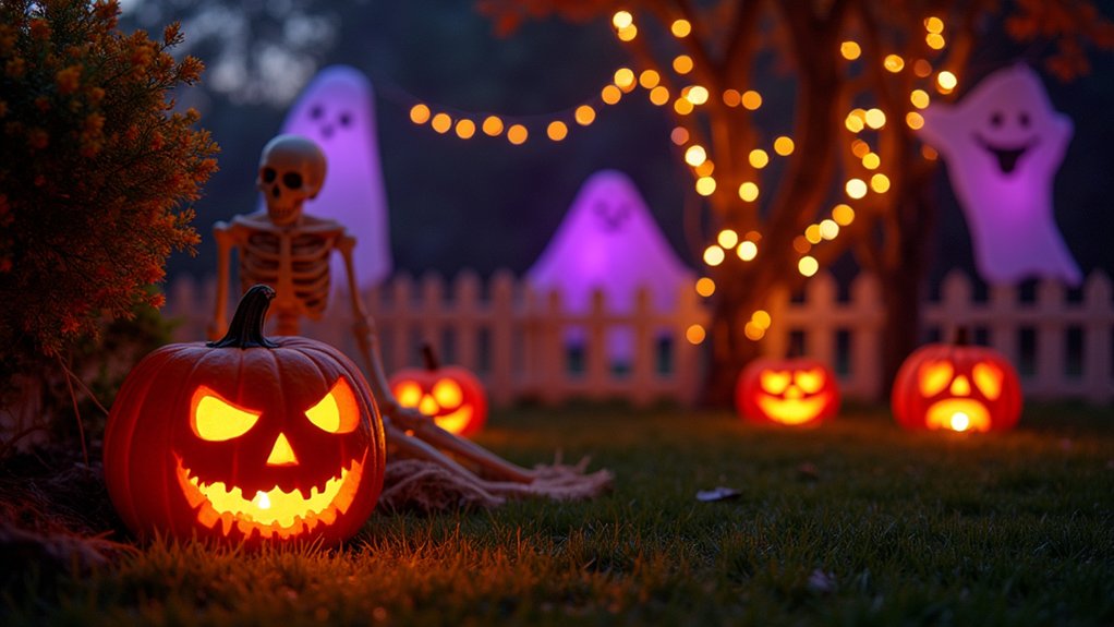 22 Halloween Outdoor Lighting Ideas That Glow Just Right