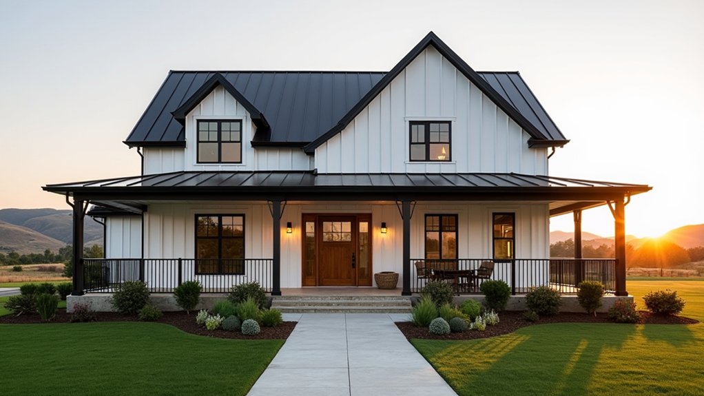 18 Modern Farmhouse Board And Batten Exteriors That Define The Look