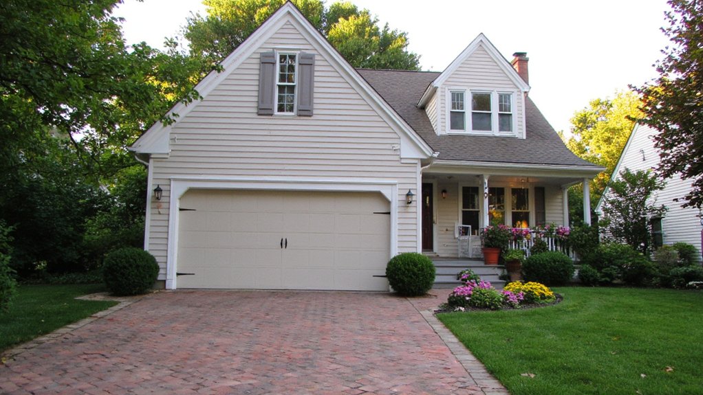 19 Colonial House Exterior Garage Designs That Blend In Seamlessly
