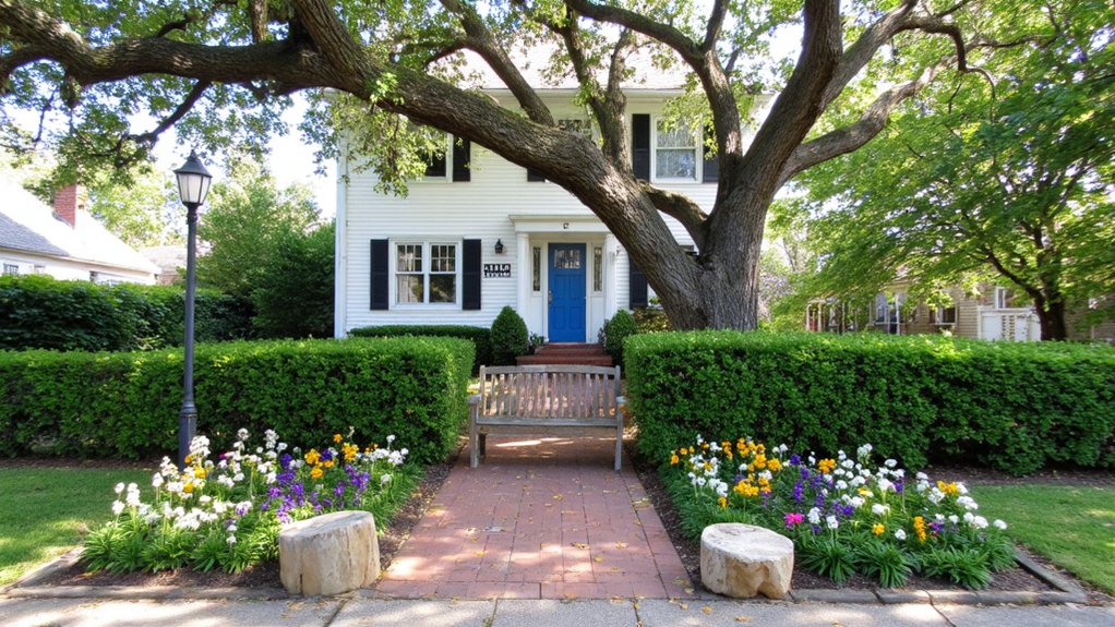 18 Colonial House Exterior Landscaping Ideas That Frame The Home Perfectly