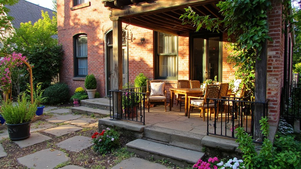 23 Colonial House Exterior Patio Designs For Relaxed Gatherings
