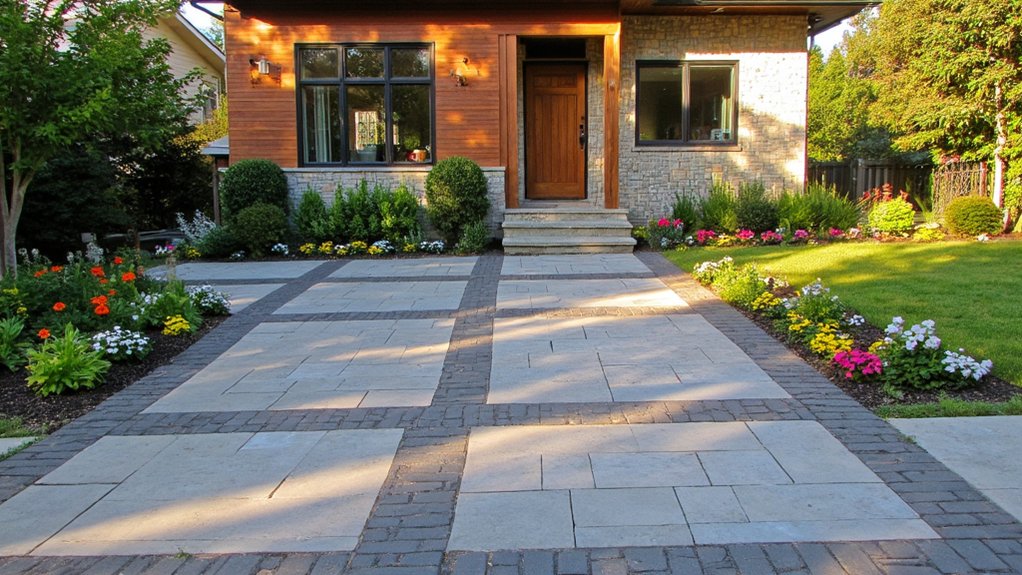 21 Modern House Exterior Driveway Designs That Boost Curb Appeal