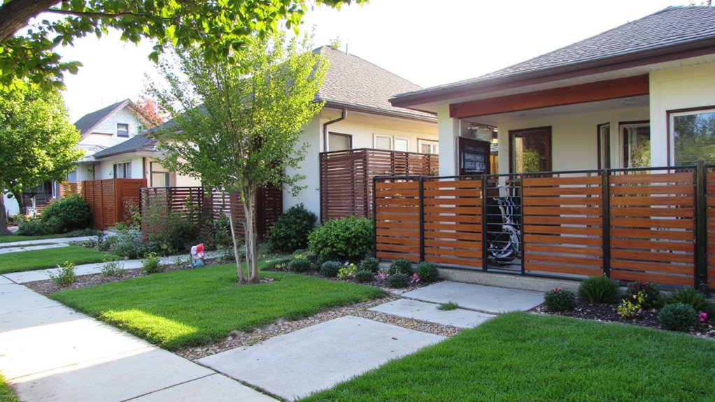 21 Modern House Exterior Fence Designs That Add Privacy