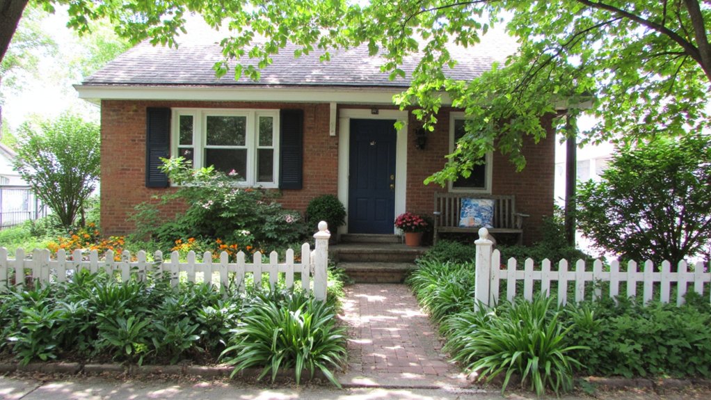 22 One Story Colonial House Exterior Designs That Keep Things Simple