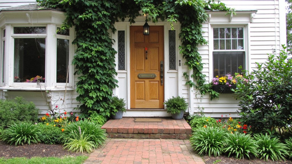 19 Colonial House Exterior Entryway Designs That Welcome Guests With Style
