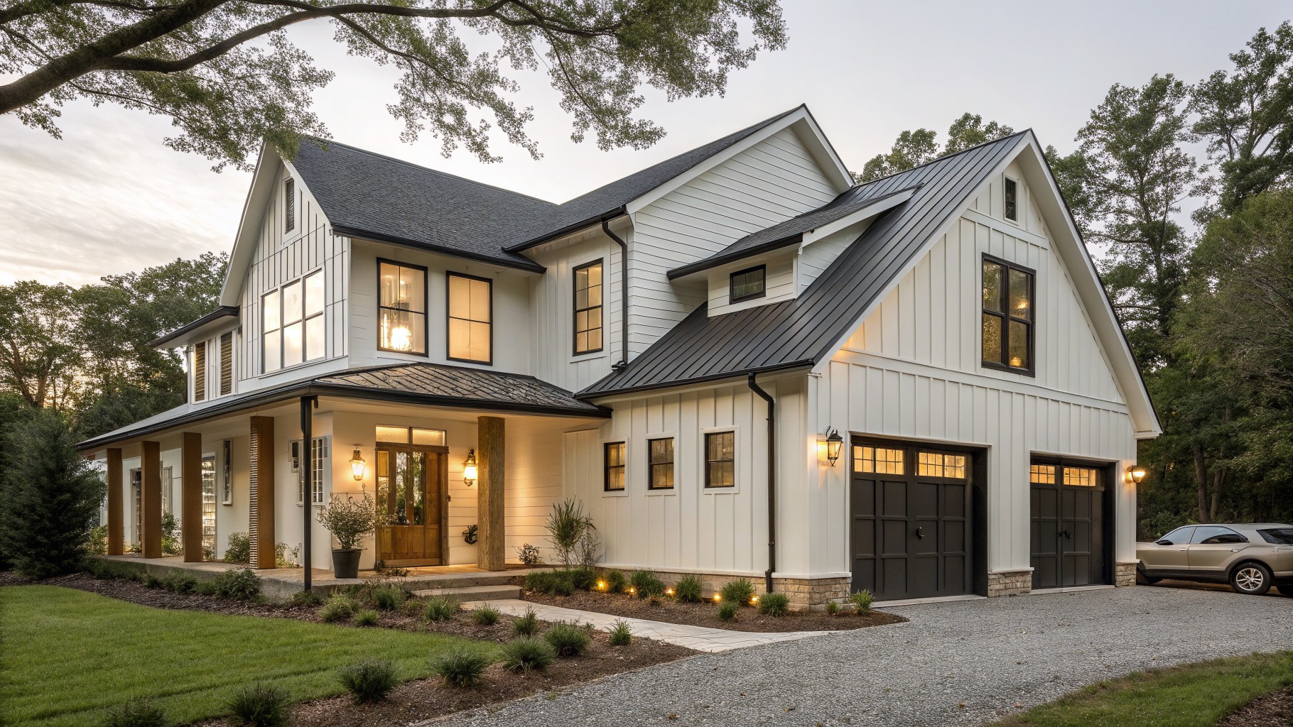 19 Modern Farmhouse Siding Ideas To Refresh Your Exterior